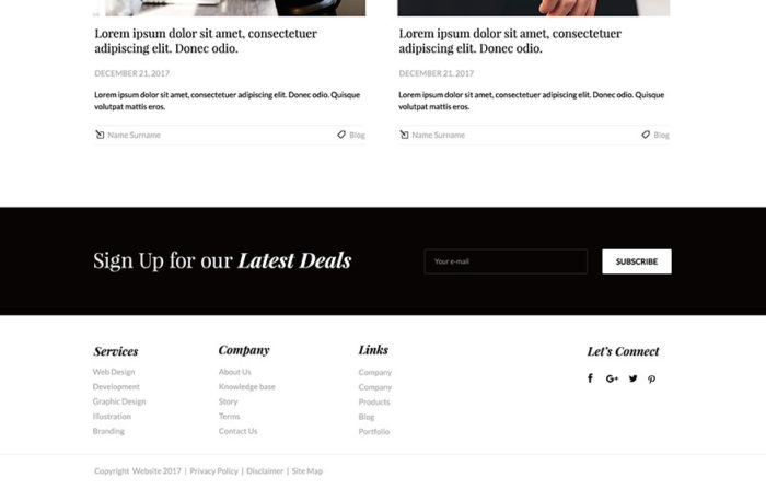 Free Divi Blog Layout from the Pixie Bundle | Premade Divi Page Layouts