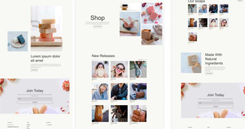 Handmade Soap free Divi Layout Pack