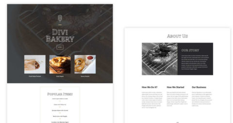 Bake Shop Free Divi Layout Pack